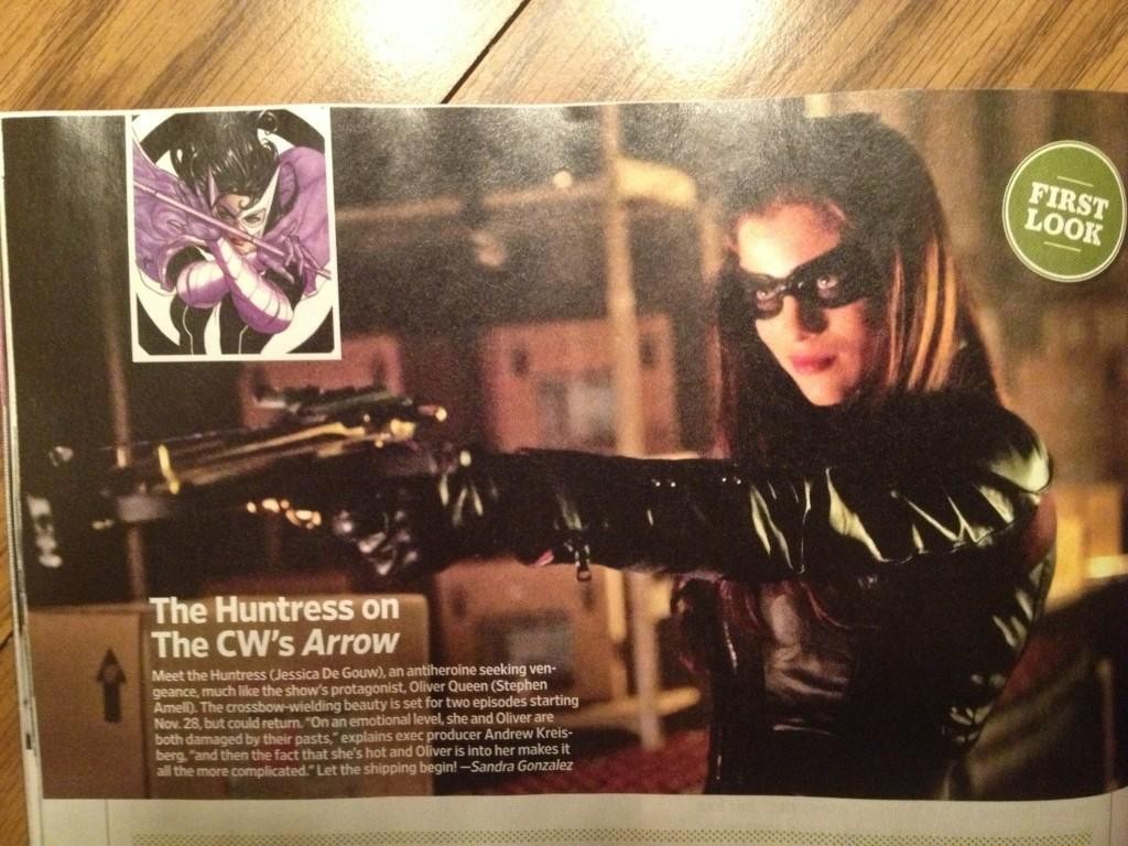 First Look At Arrow's Huntress! | GreenArrowTV