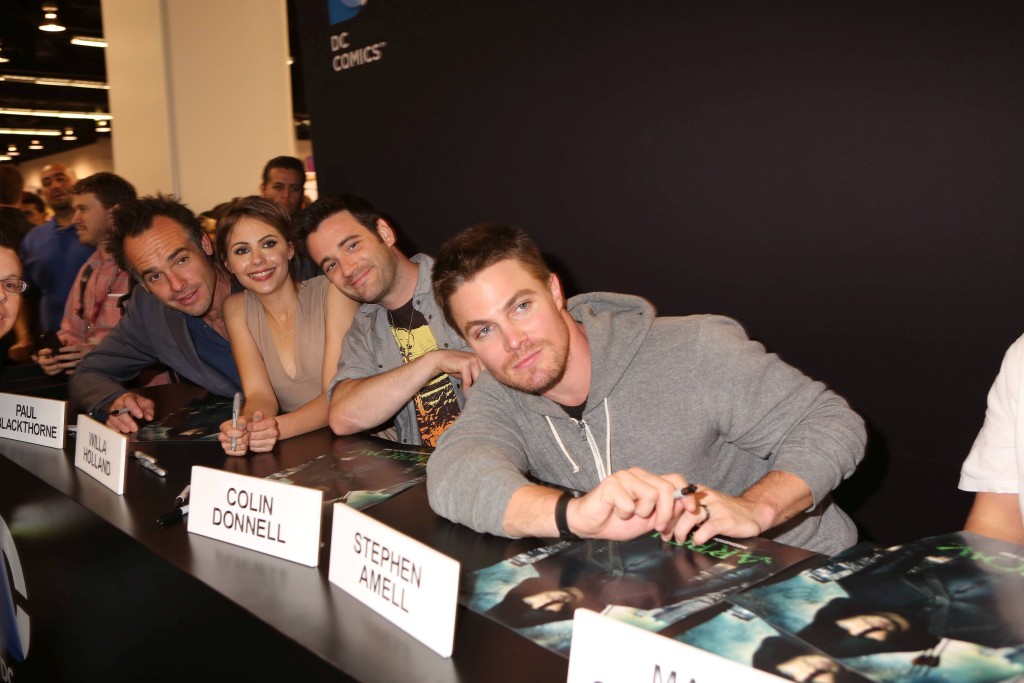 Images Of The Arrow Cast At WonderCon! | GreenArrowTV