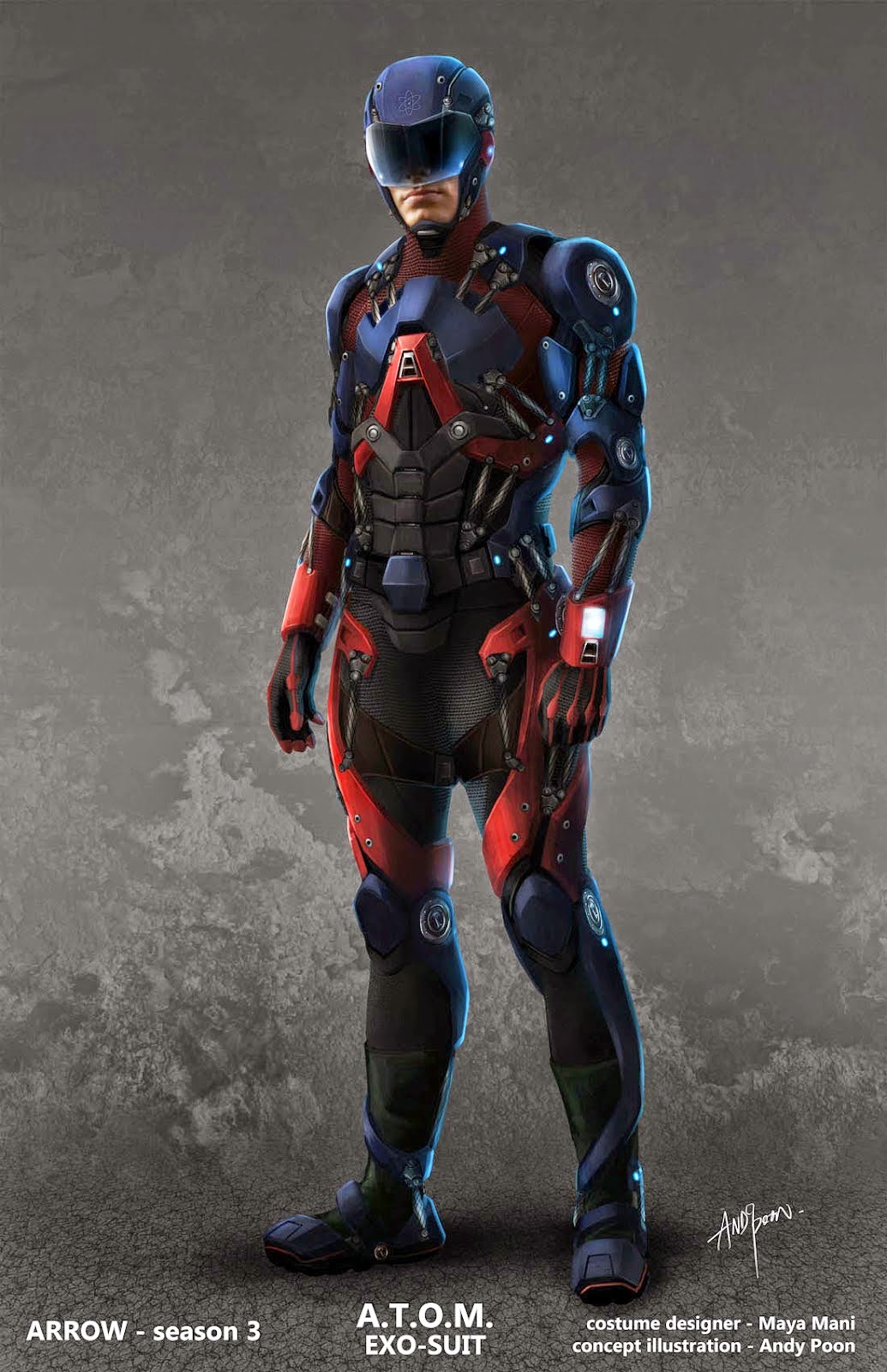 Atom: Concept Art By Andy Poon | GreenArrowTV