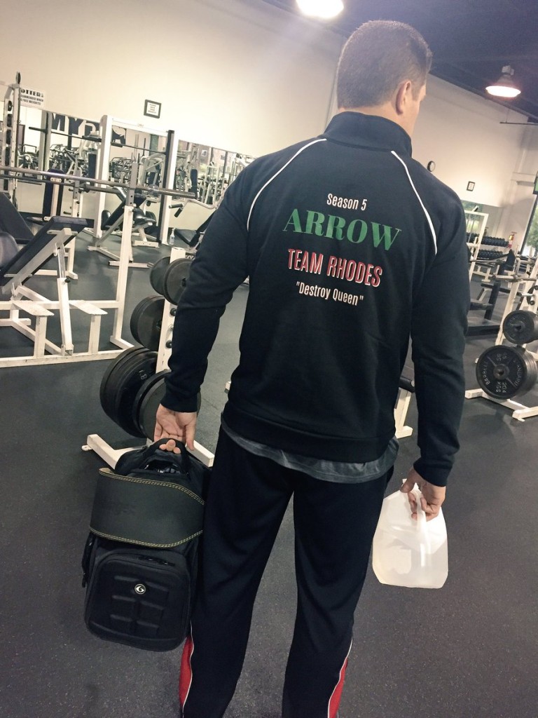Cody Rhodes Wears A Custom Arrow Season 5 Jacket | GreenArrowTV